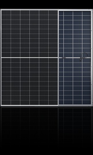 390 Watt 30.41V Bifacial Solar Panels 390W Mono Perc Bifacial Panel 108 ...